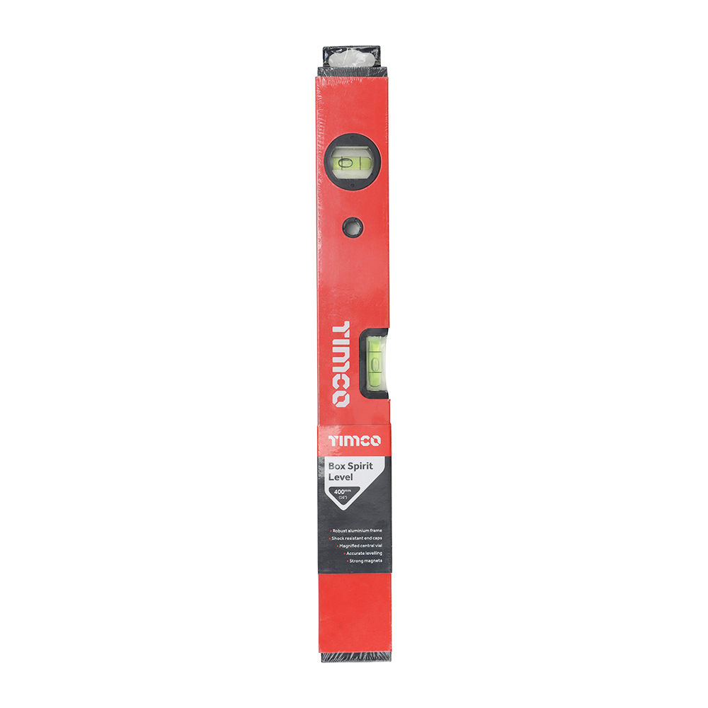 Spirit Level - Box Beam - 400mm | RCS Trade Supplies