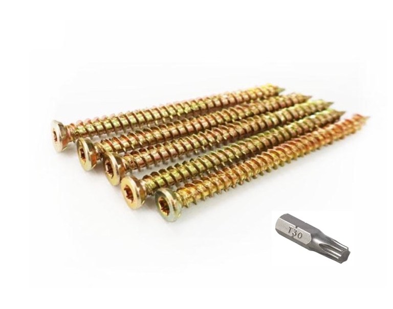 Timco Multi Fix Concrete Screws - Box Of 100
