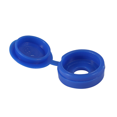 Hinged Screw Caps - Blue
