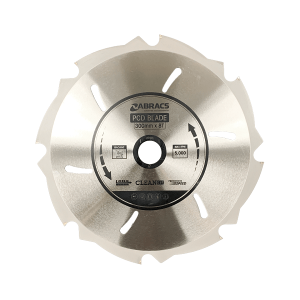 PCD Fibre Cement Saw Blade 300mm X 30mm 8T | RC Screws