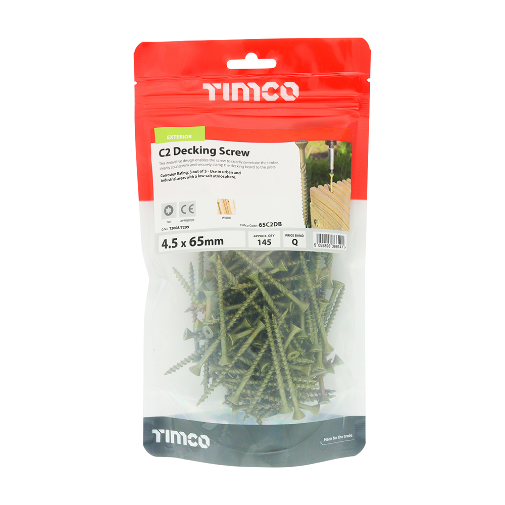 Timco IN-DEX Timber Frame Screws | RC Screws