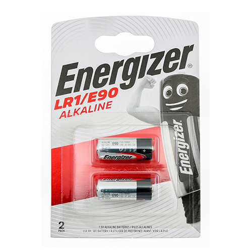 Energizer LR1/E90 Alkaline Batteries – Pack of 2 – RCS Trade Supplies