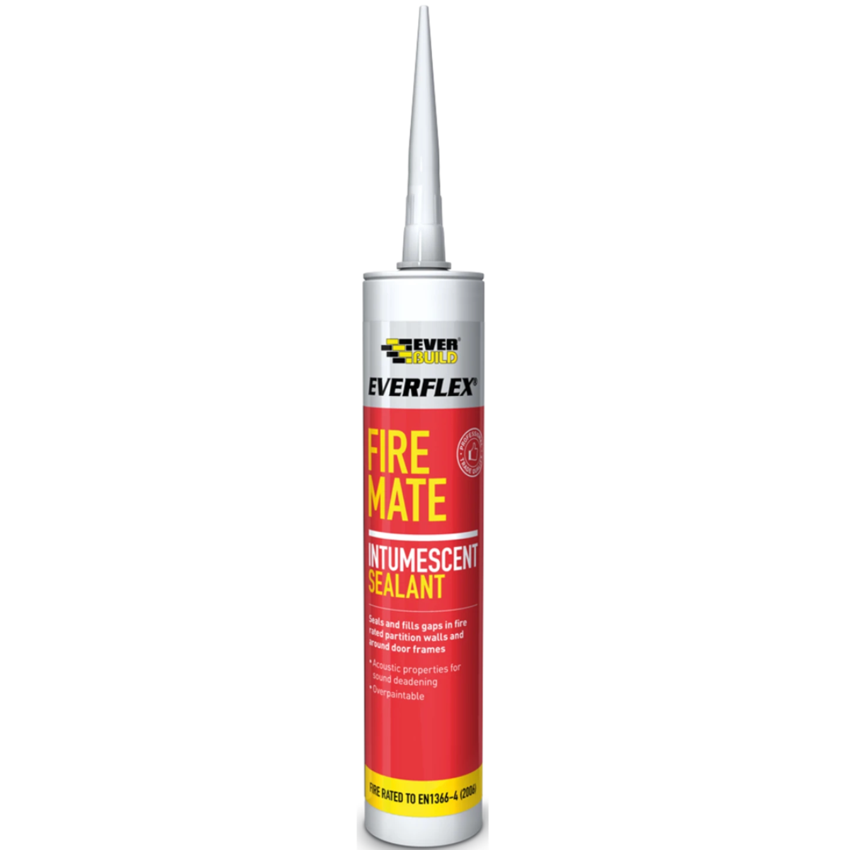 Everbuild Everflex Fire Mate Intumescent Acrylic Sealant - 295ml