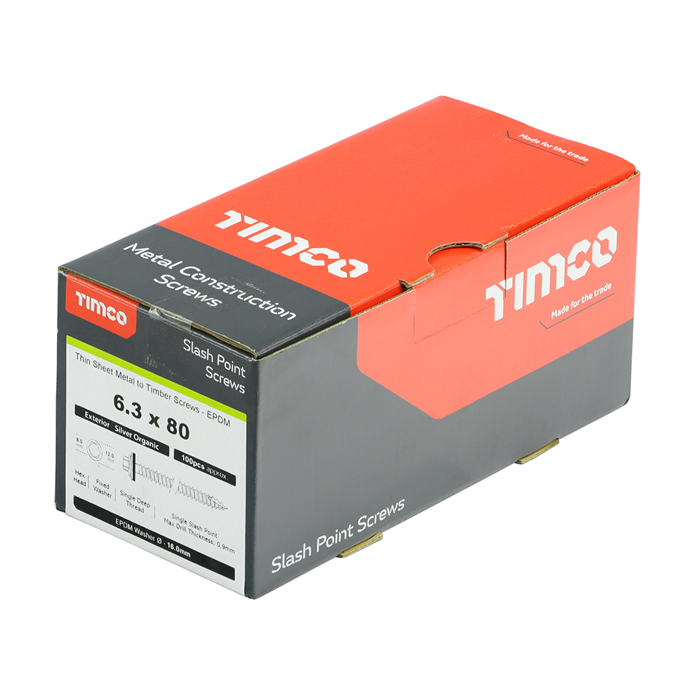 CLEARANCE Timco Sheet To Timber TEK Screws - Exterior Silver | RCS ...
