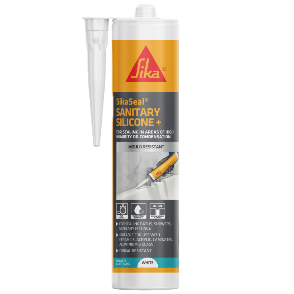 SikaSeal® Sanitary Silicone + Premium Quality Mid Modulus Acetoxy ...
